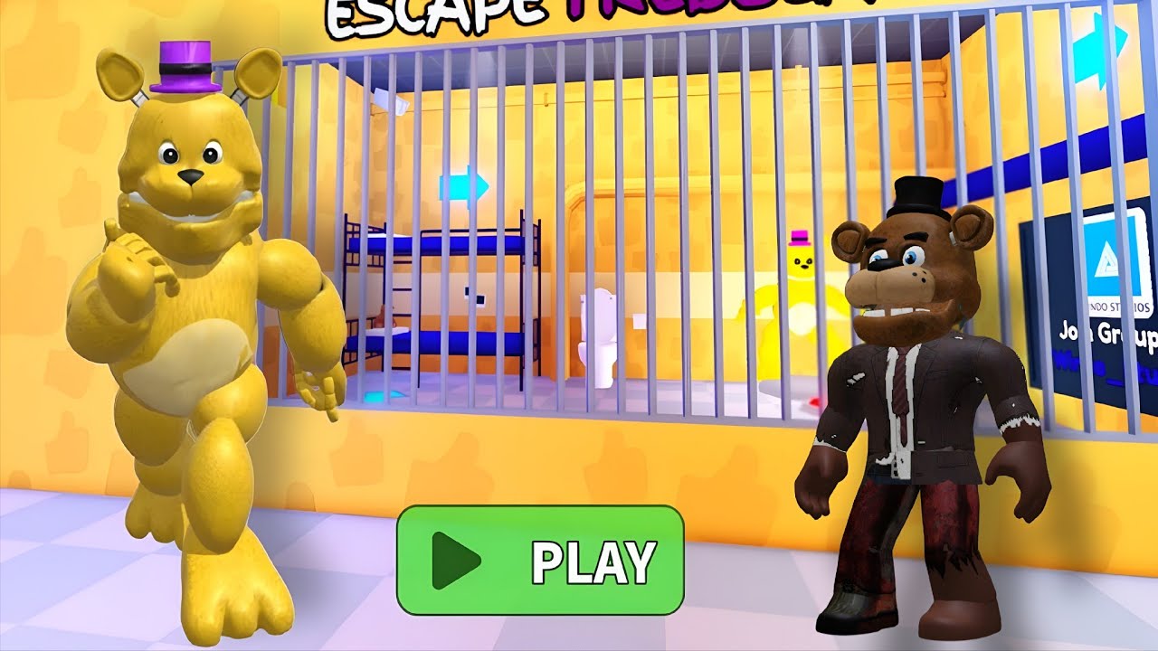 FAST FREDBEAR PRISON RUN! (OBBY!) – Freddy Escapes Fast Fredbear’s ...