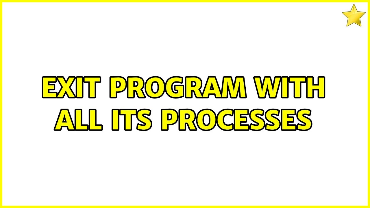 Ubuntu Exit Program With All Its Processes YouTube ubuntu-exit-program-with-all-its-processes-youtube