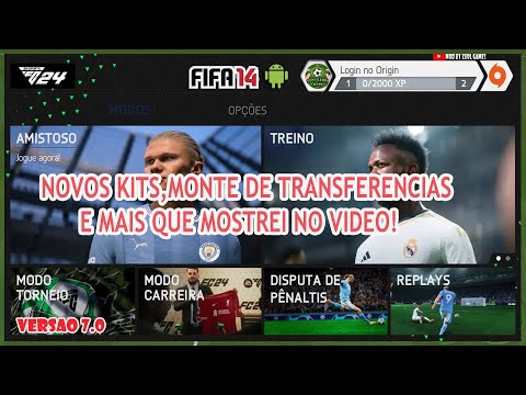 EA FC 24 MOD DO 14 V7.0 ANDROID BYZEOLGAMES - YouTube