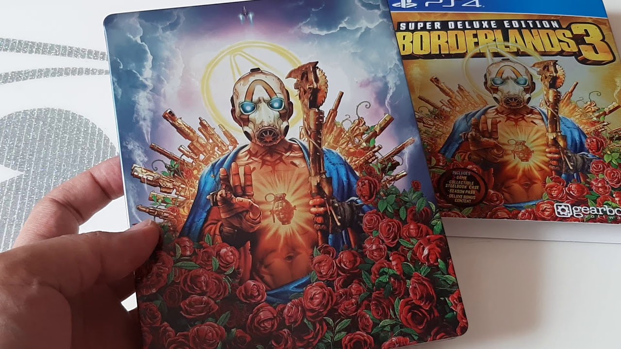 Borderlands 3 Super Deluxe Edition Unboxing! For PS4 - YouTube