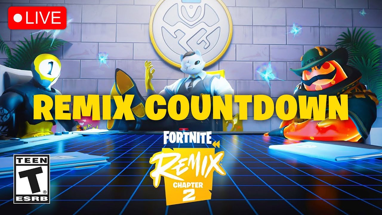 🔴LIVE Chapter 2 Remix Countdown | Vertical Stream | #fortnite #shorts ...