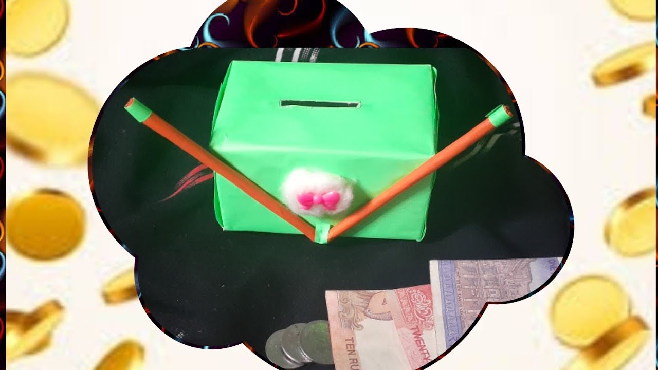 Easy DIY coin box /only 3 things - YouTube