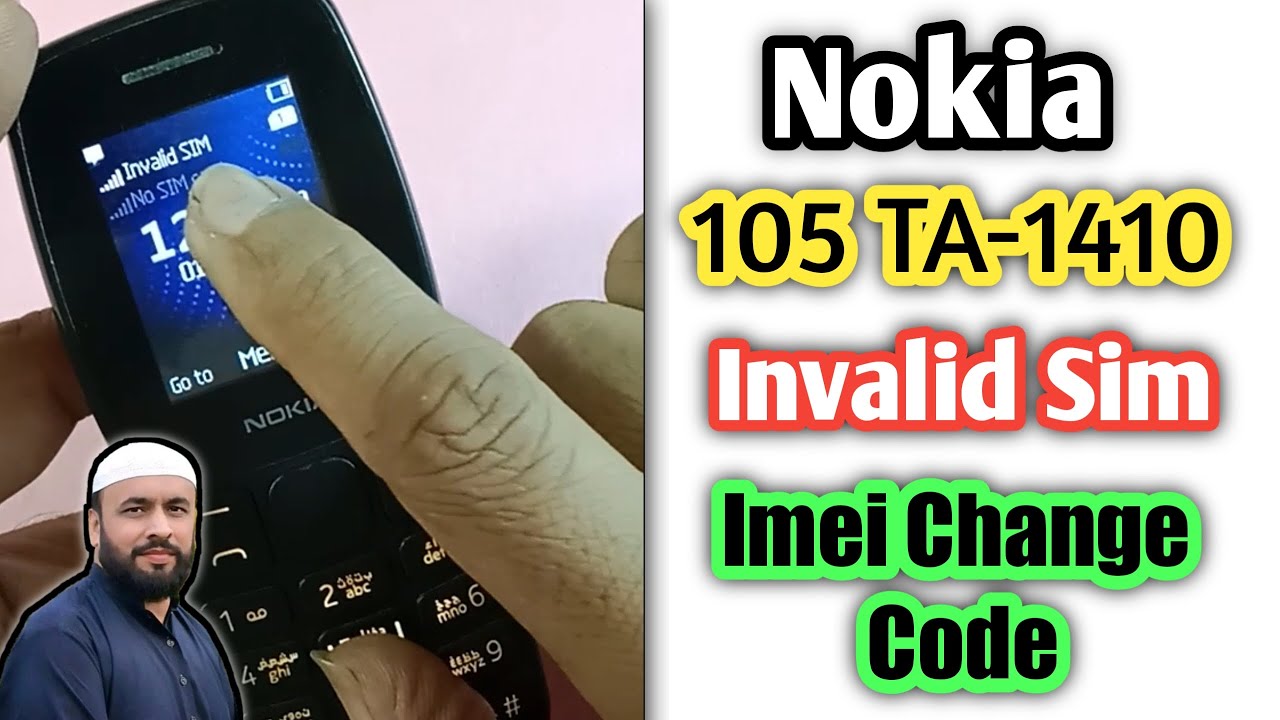 Nokia 105 IMEI Change Code | Invalid Sim | PTA Registration Code ...