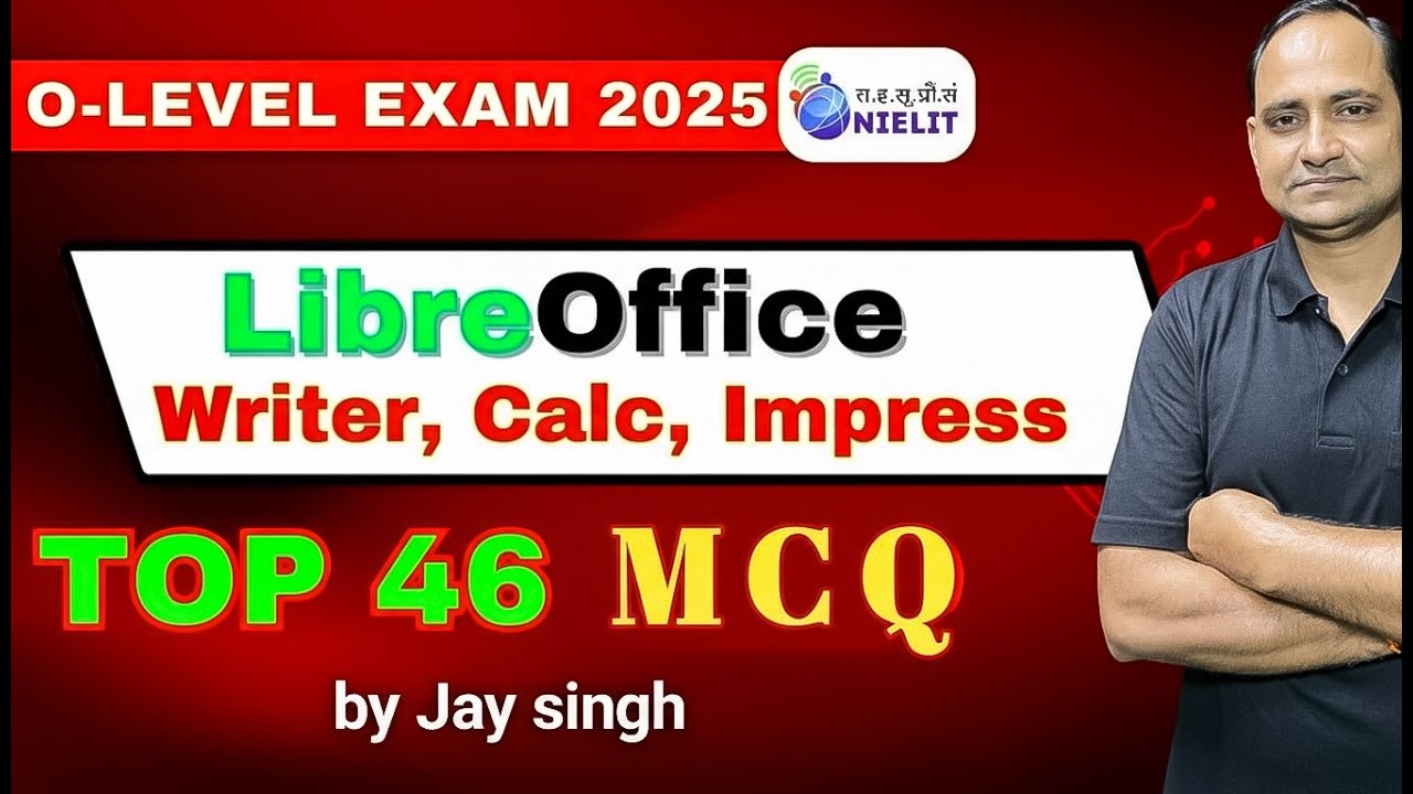 Top 45 LibreOffice Calc MCQ with answers || Libreoffice Calc ...