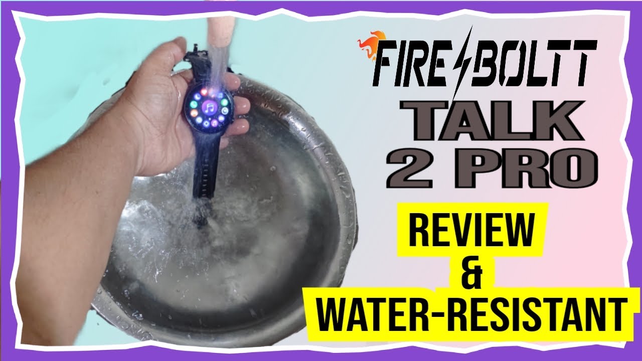 FireBoltt Smartwatch || Talk 2 Pro || Review - YouTube