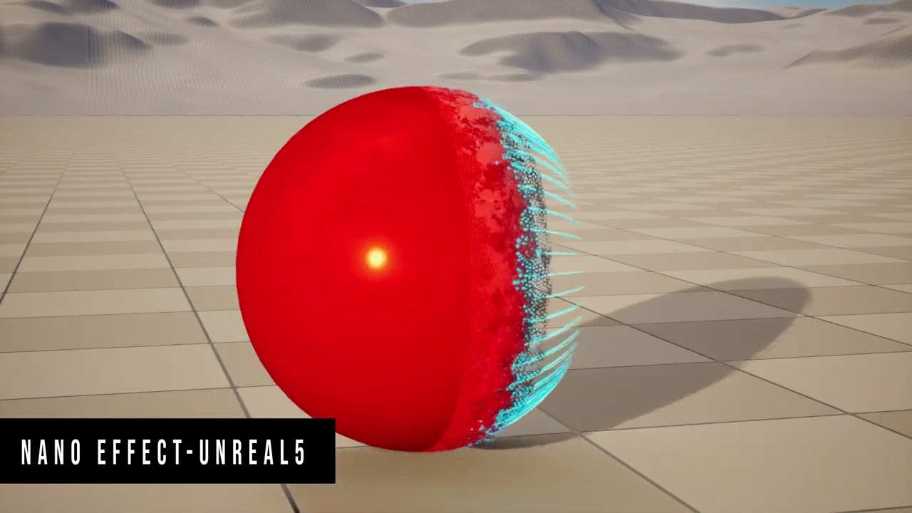 Unreal5 nano effect - YouTube