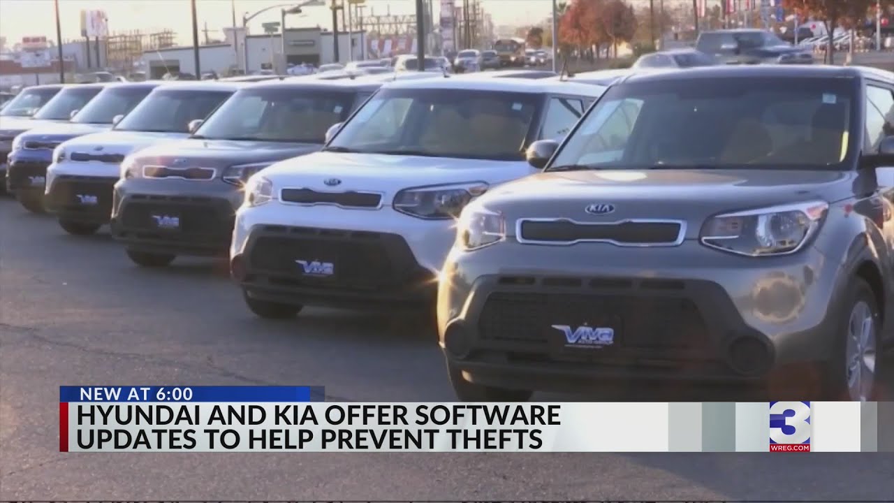 Hyundai, Kia releasing software updates to curb thefts - YouTube