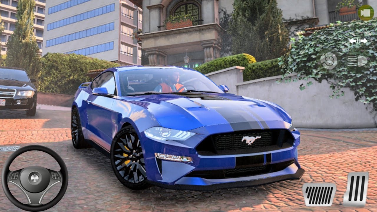 Ford Mustang Car Driving - City Car Simulator [Gta 5] Logitech Pc ...