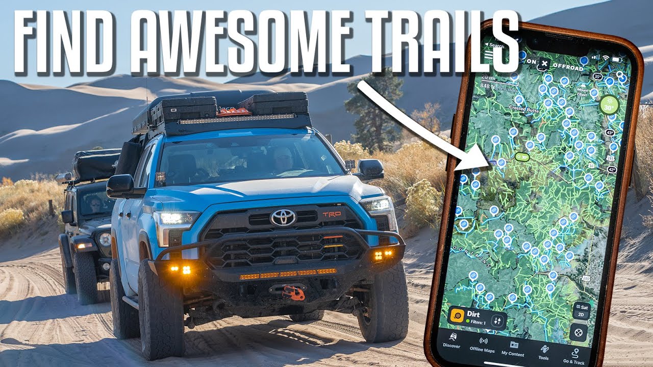How To Find Awesome Trails With OnX Off Road - YouTube