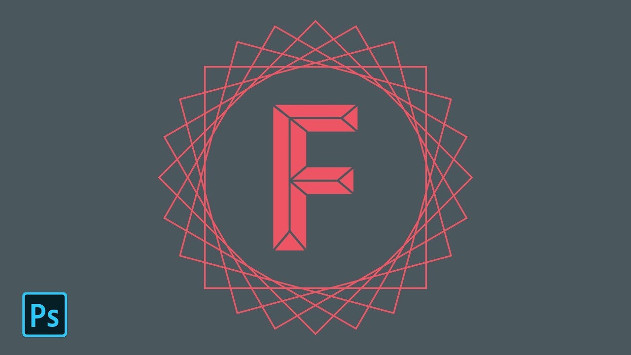 How to Design a Logo | Photoshop Tutorial - YouTube