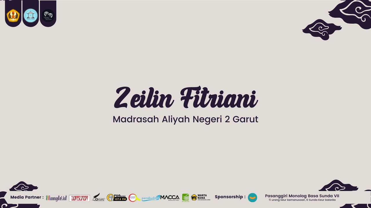 Zeilin Fitriani MAN 2 Garut - Sulaya - YouTube
