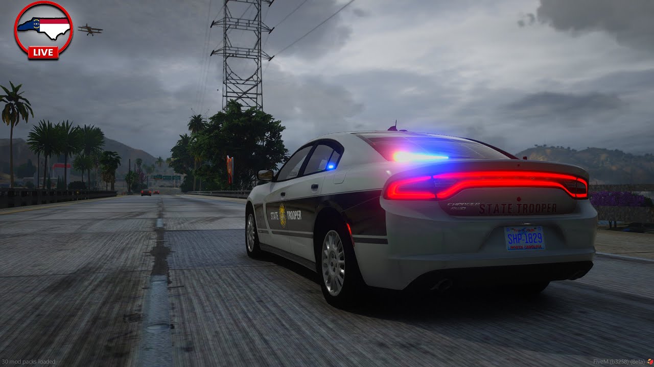 Playing the BEST North Carolina Based FiveM Server on GTA 5 RP🔴LIVE🔴 ...