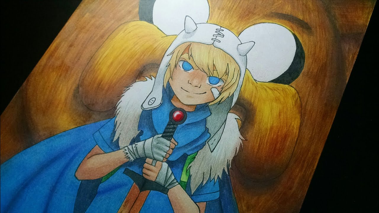 Finn And Jake Drawing Anime