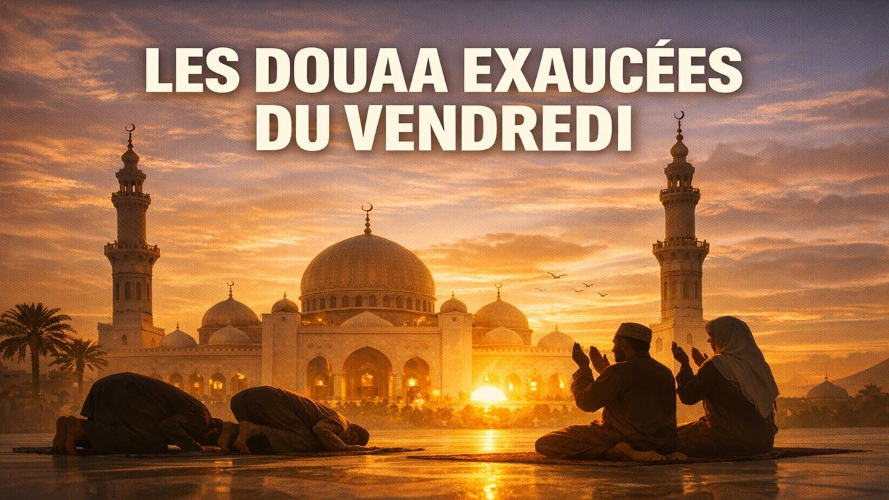 LES DOUAA EXAUCÉES DU VENDREDI – PRIÈRES ET INVOCATIONS DU JOUMOUAA ...