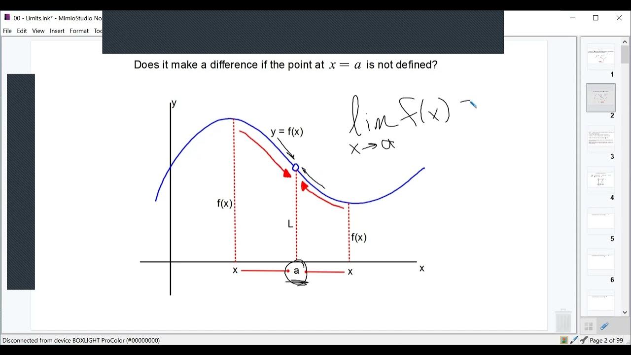 Limits Lecture 1 - Basic Introduction to Limits - YouTube