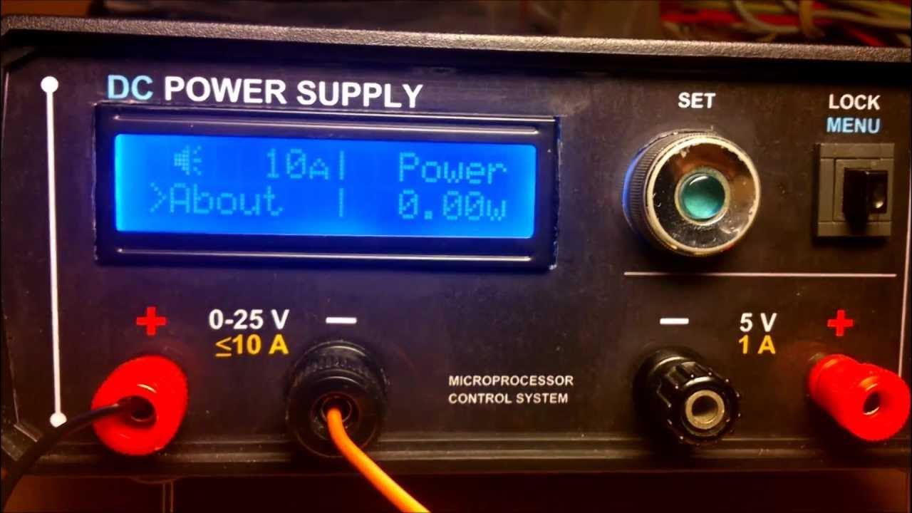 ATX DC power supply atmega [flowcode] - YouTube