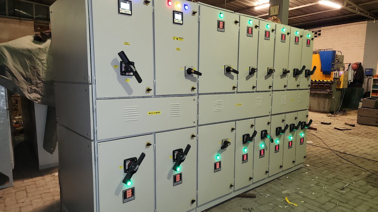 Power Distribution Panel With Manual Load Management Panel 400A +400A ...