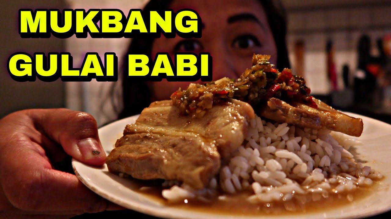 MUKBANG GULAI BABI - YouTube