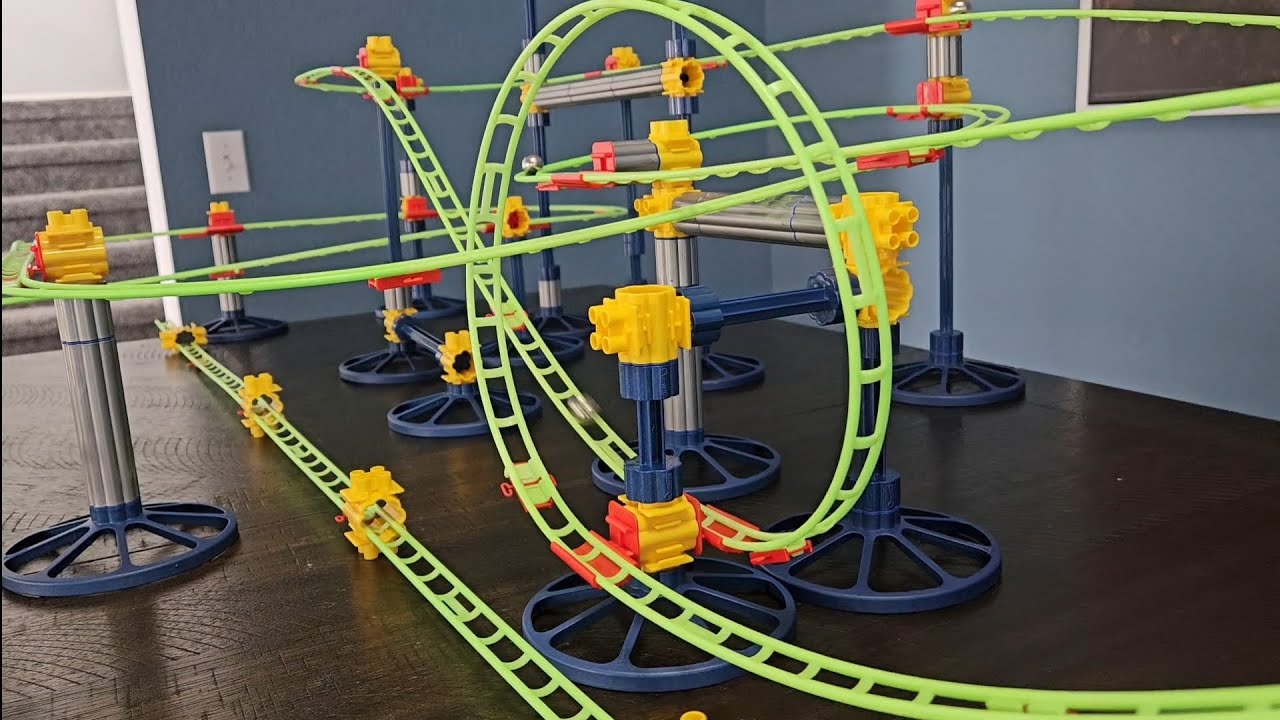 Loop the Loop Marble Roller Coaster - YouTube