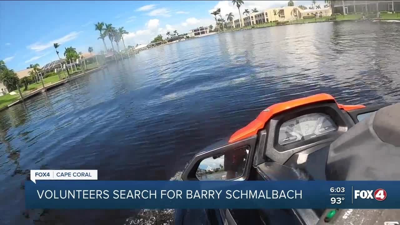 Volunteers search for Barry Schmalbach - YouTube