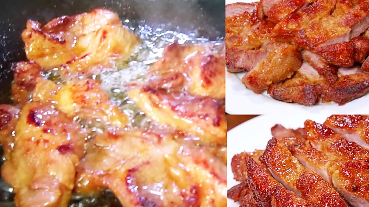 I learned how to make fried pork chops online, let's give it a try and ...