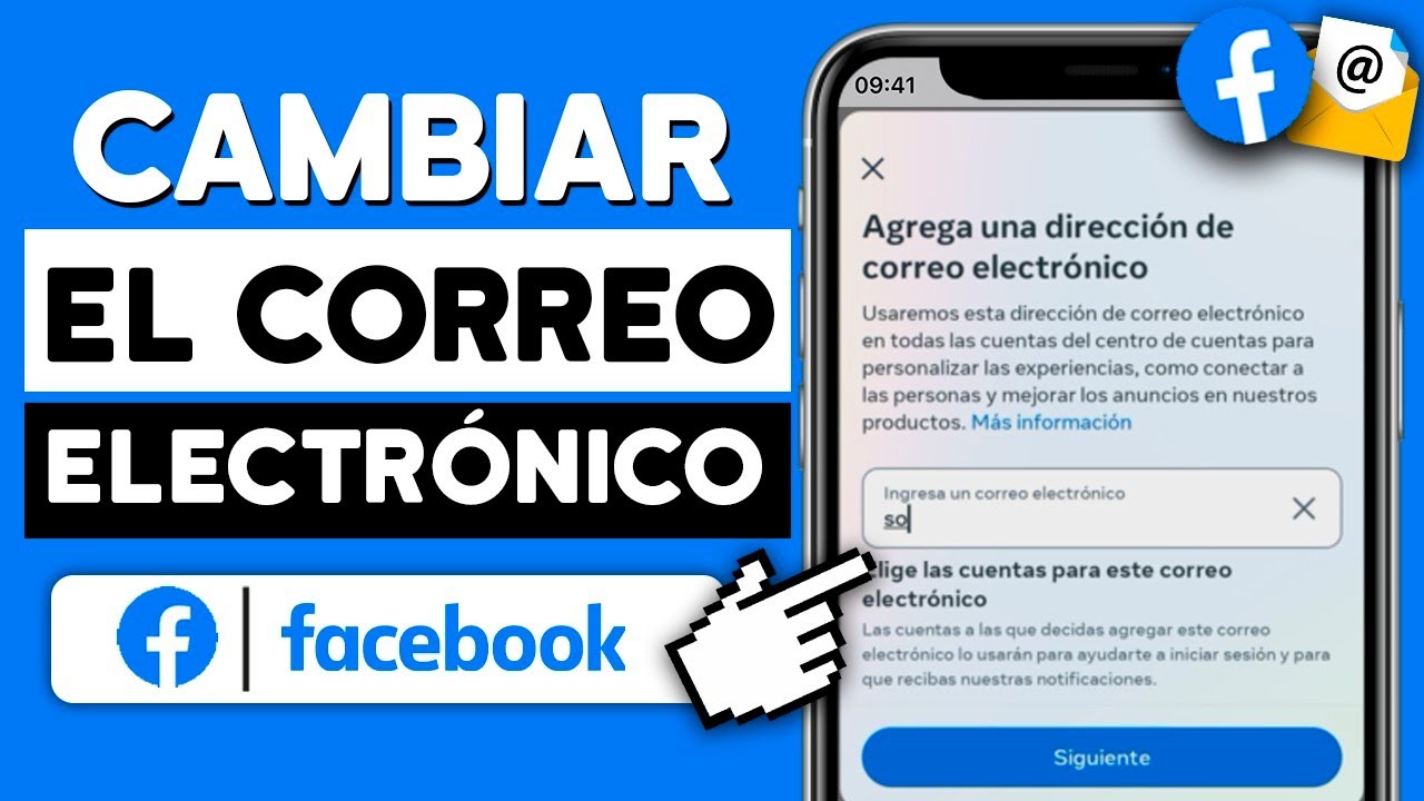 Como Cambiar el Correo Electrónico de Facebook 2025 (Paso a Paso) 📲 ...