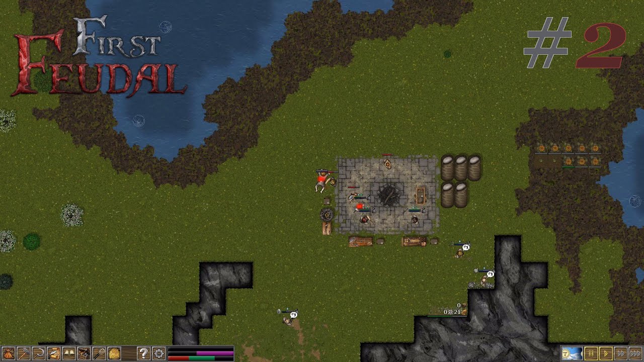 This Game Is Actually Really Tough - First Feudal #2 - YouTube