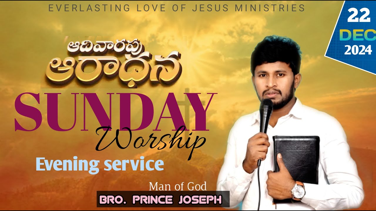 22nd-Dec-2024_Sunday Evening Service_Everlasting love of Jesus ...