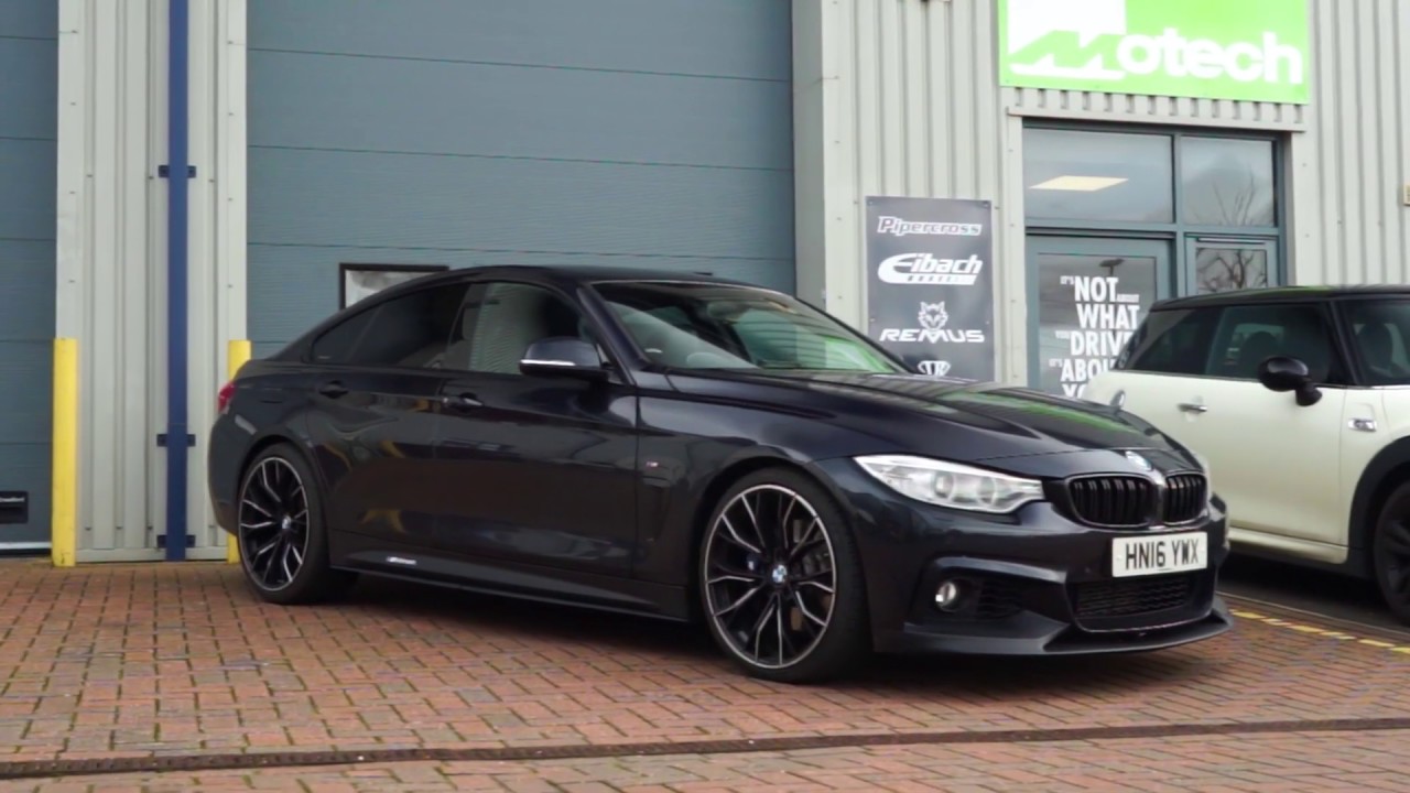 BMW 435d Grancoupe F36 Eibach springs wheel spacers Motech Performance ...