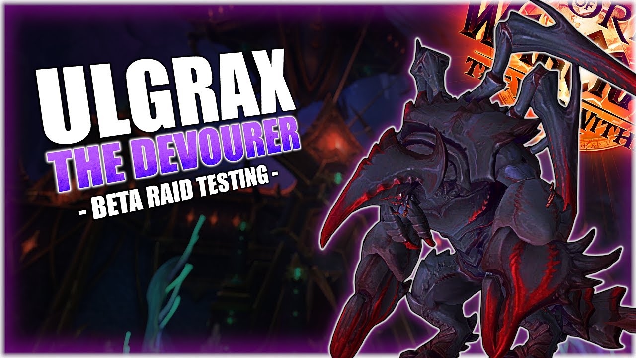 Ulgrax The Devourer Heroic - Raid Testing | Nerub-ar Palace - YouTube