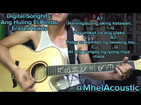 Ang Huling El Bimbo - Eraserheads(Acoustic Guitar Tutorial)(Acoustic Guitar Cover)Chords And ...