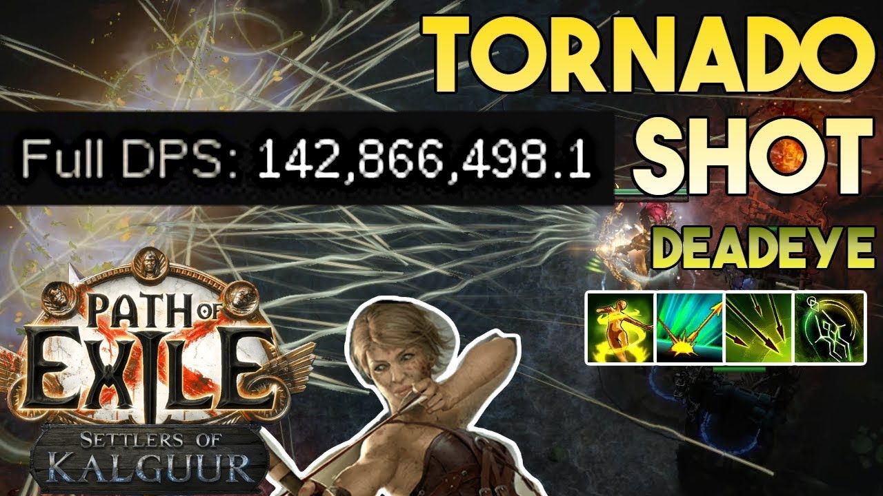 TS DEADEYE IS BACK !! Best Tornado Shot build [POE 3.25] - YouTube