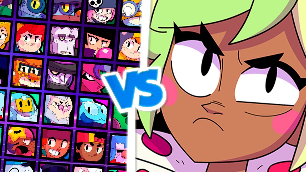 NOVA BRAWLER MANDY 1V1 CONTRA TODOS OS BRAWLERS! MANDY VS TODOS OS ...