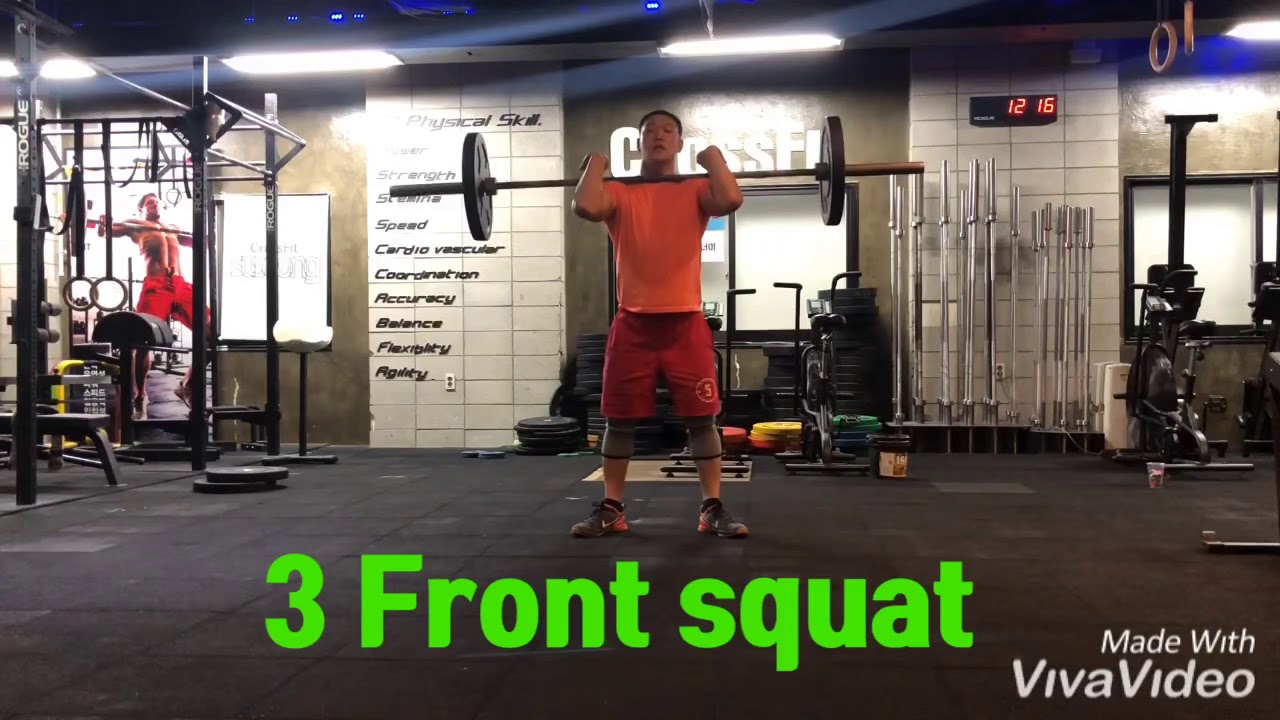 크로스핏) Clean Warm up drill ( barbell control) - YouTube