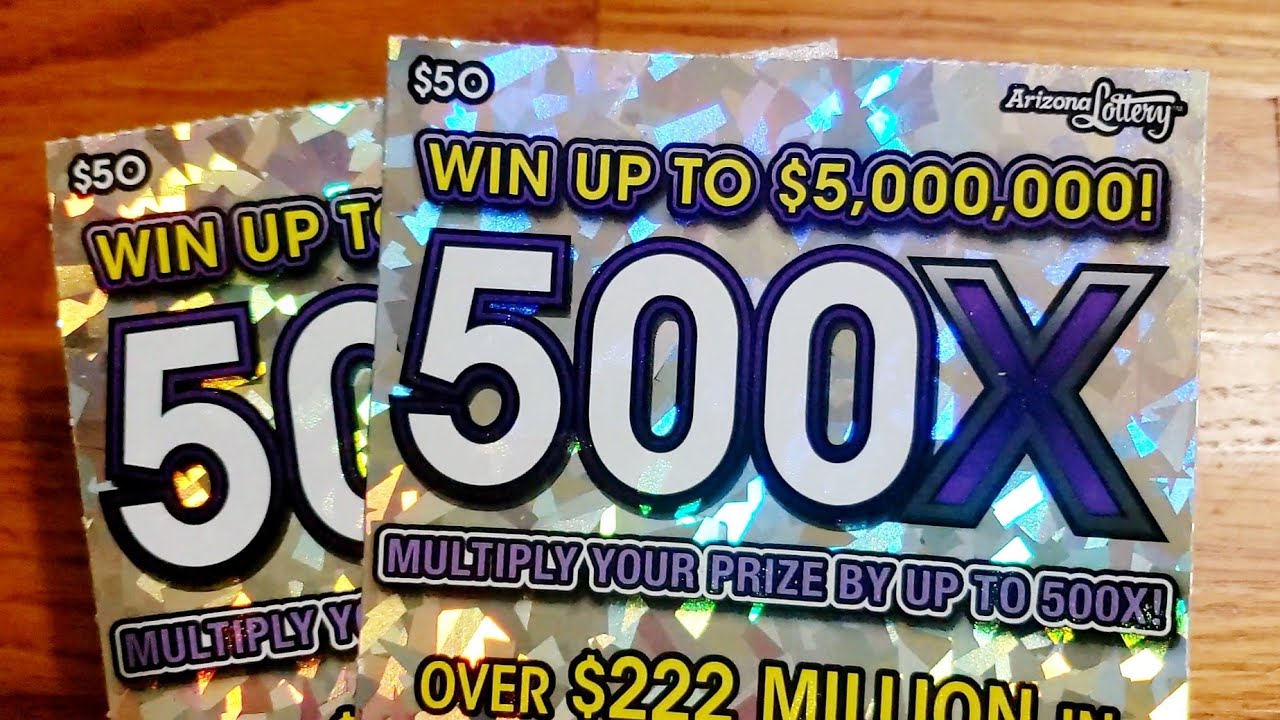 Arizona lottery-- 500X TICKETS!! - YouTube