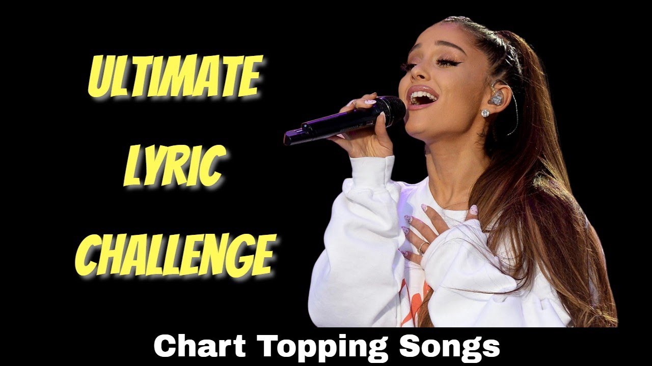 Ultimate Lyric Challenge | Billboard Chart Toppers | Music Quiz - YouTube