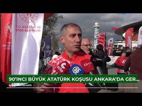 90’ıncı Büyük Atatürk Koşusu, Ankara'da gerçekleştirildi / Video eklendi