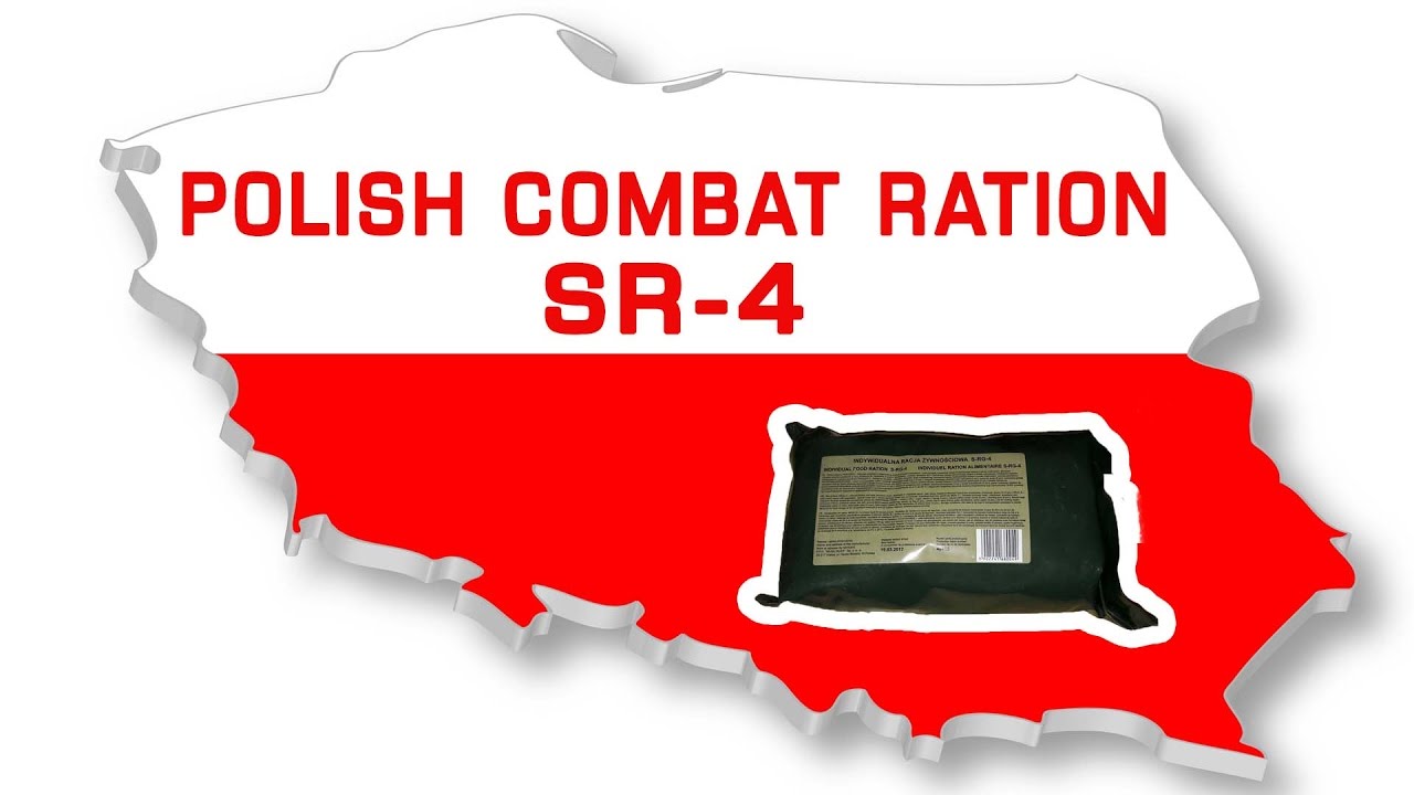 POLISH INDIVIDUAL COMBAT RATION SR-4 (Chuck steak in vegetable sauce ...