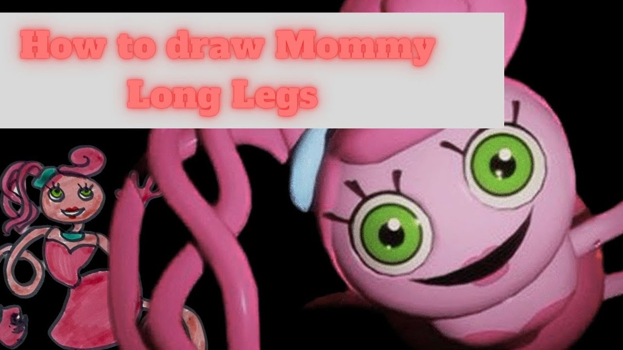 How to draw💕 MOMMY LONG LEGS 🕷️🥵 - YouTube
