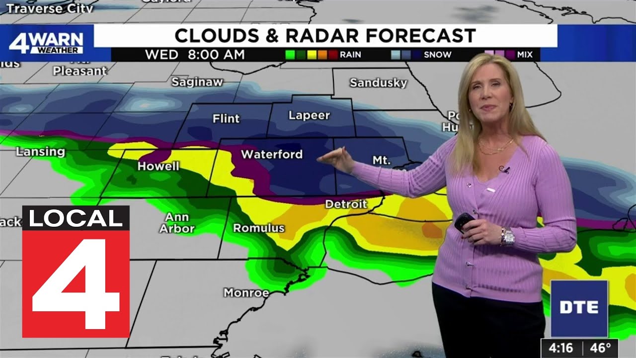 Metro Detroit weather forecast Feb. 28, 2023 -- 4 p.m. Update - YouTube