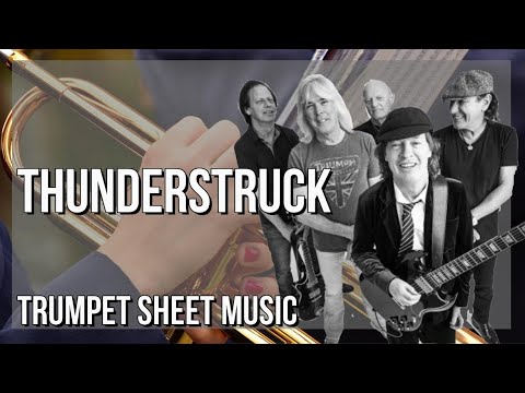 Trumpet Sheet Music: How to play Thunderstruck by ACDC - YouTube