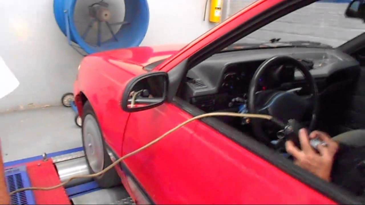 Daewoo Racer GTi Dyno Test - YouTube