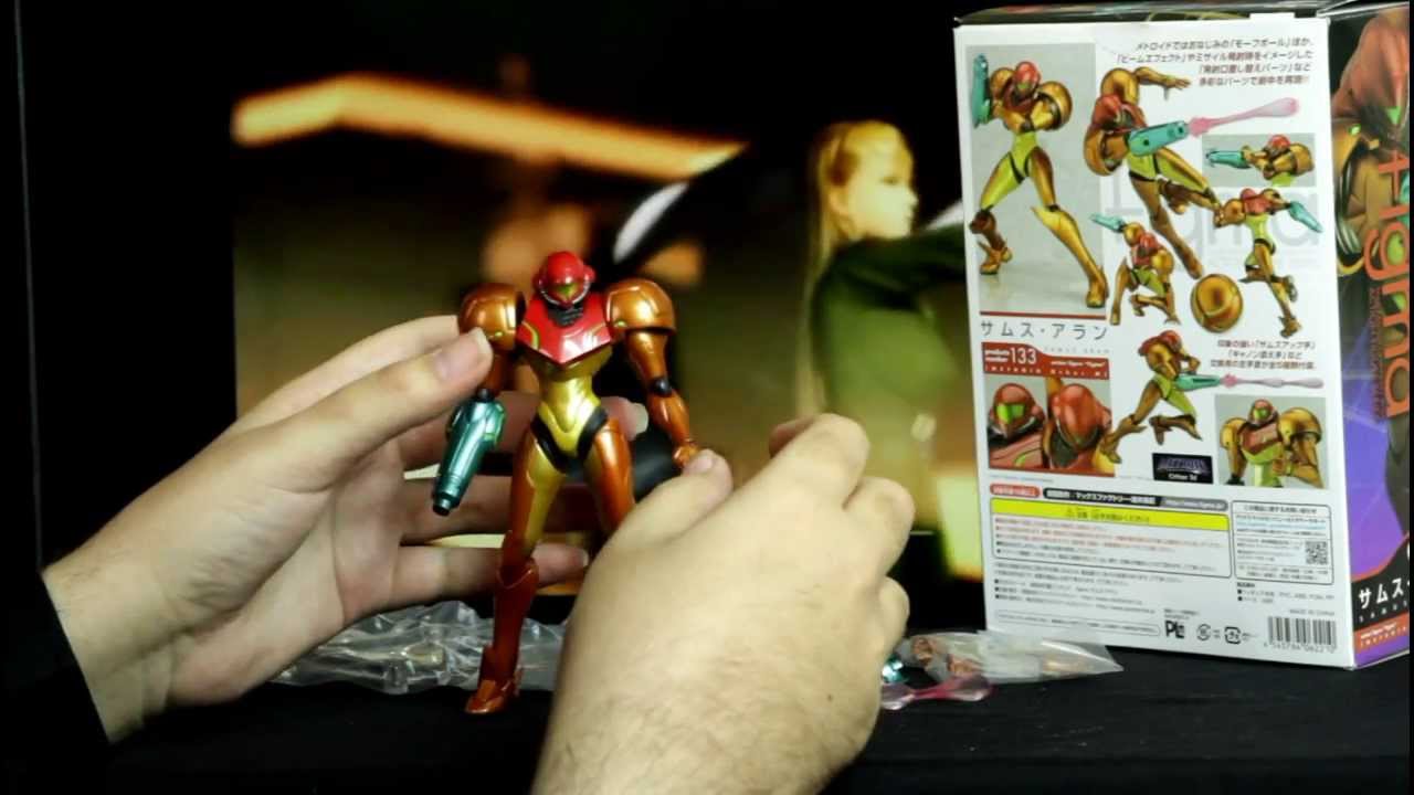 Samus Metroid Other M Figma Unboxing - YouTube