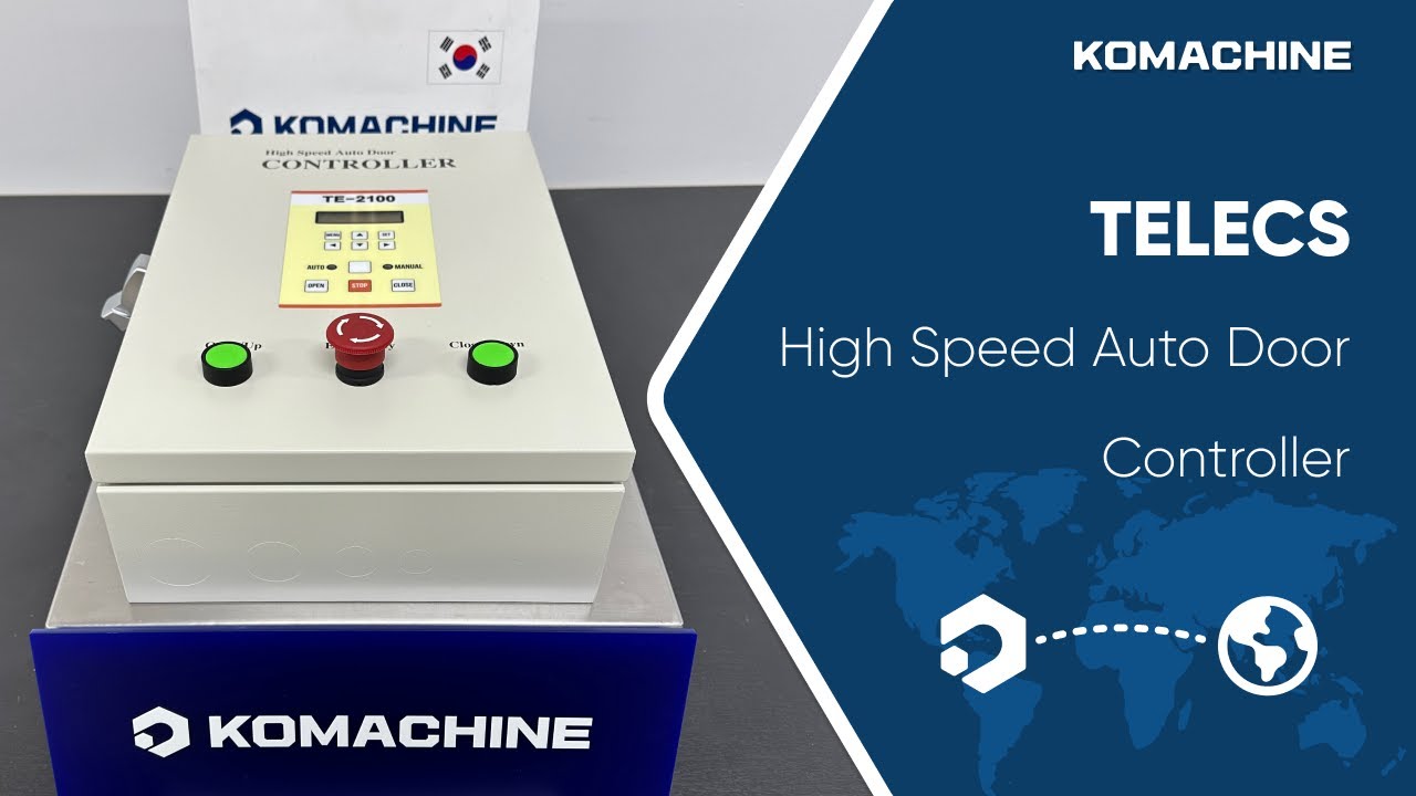 TELECS / High Speed Auto Door Controller (TE-2100) / INV-04598 - YouTube