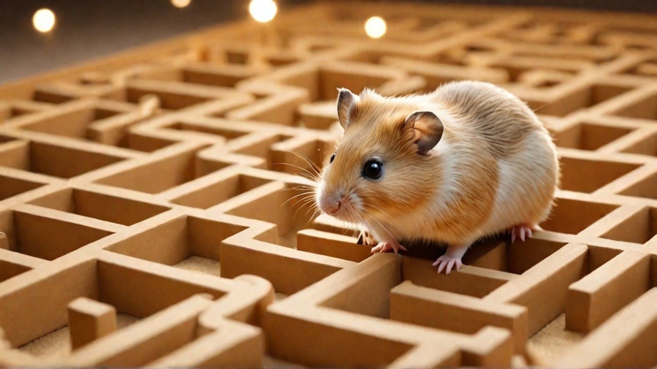 hamster maze challenge! can my hamster escape? 🐹 - YouTube