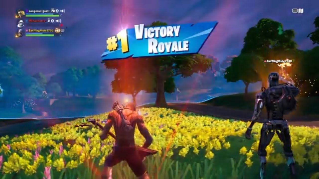 Victory Royale Trios Battle Royal Full Game Win Fortnite - YouTube
