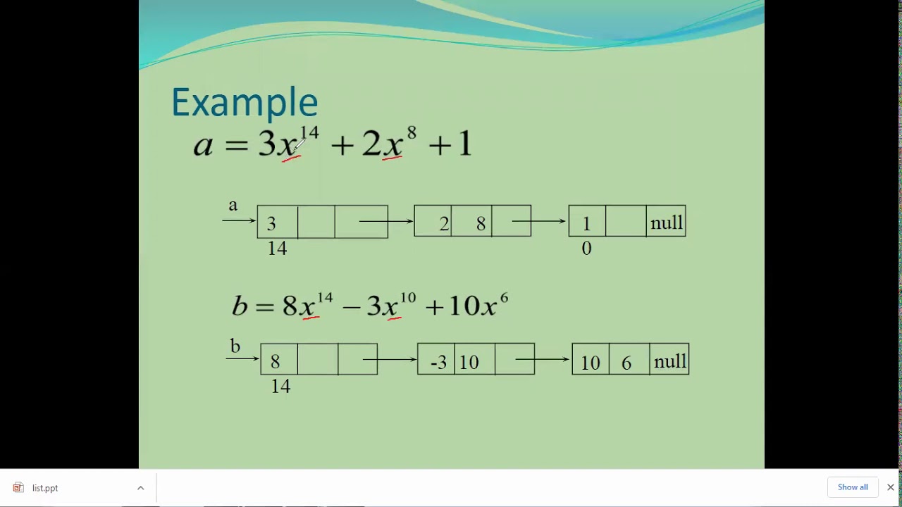 GLL +polynomial Addition - YouTube