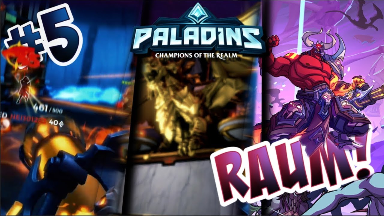 NEW CHAMPION RAUM GAMEPLAY! | Paladins Raum Team Deathmatch Gameplay - YouTube