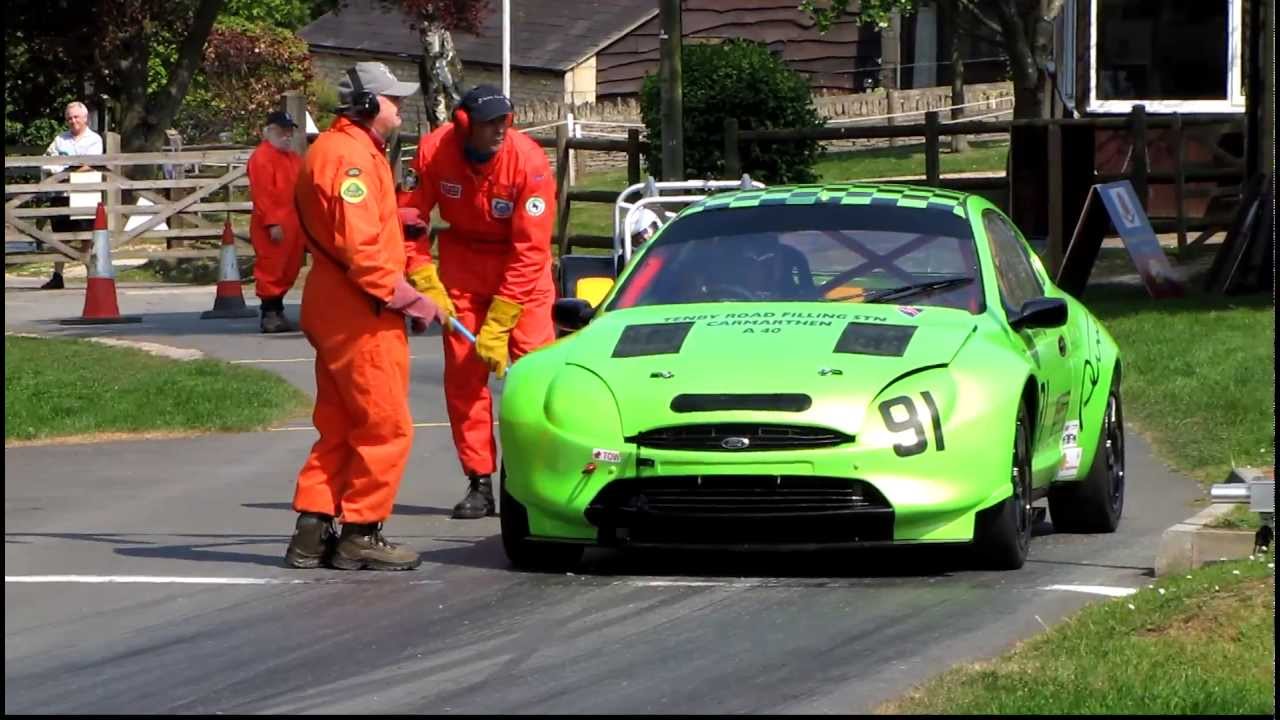 800BHP MONSTER FORD PUMA Rallycross Turbo Prescott Hill Climb 2011 in ...