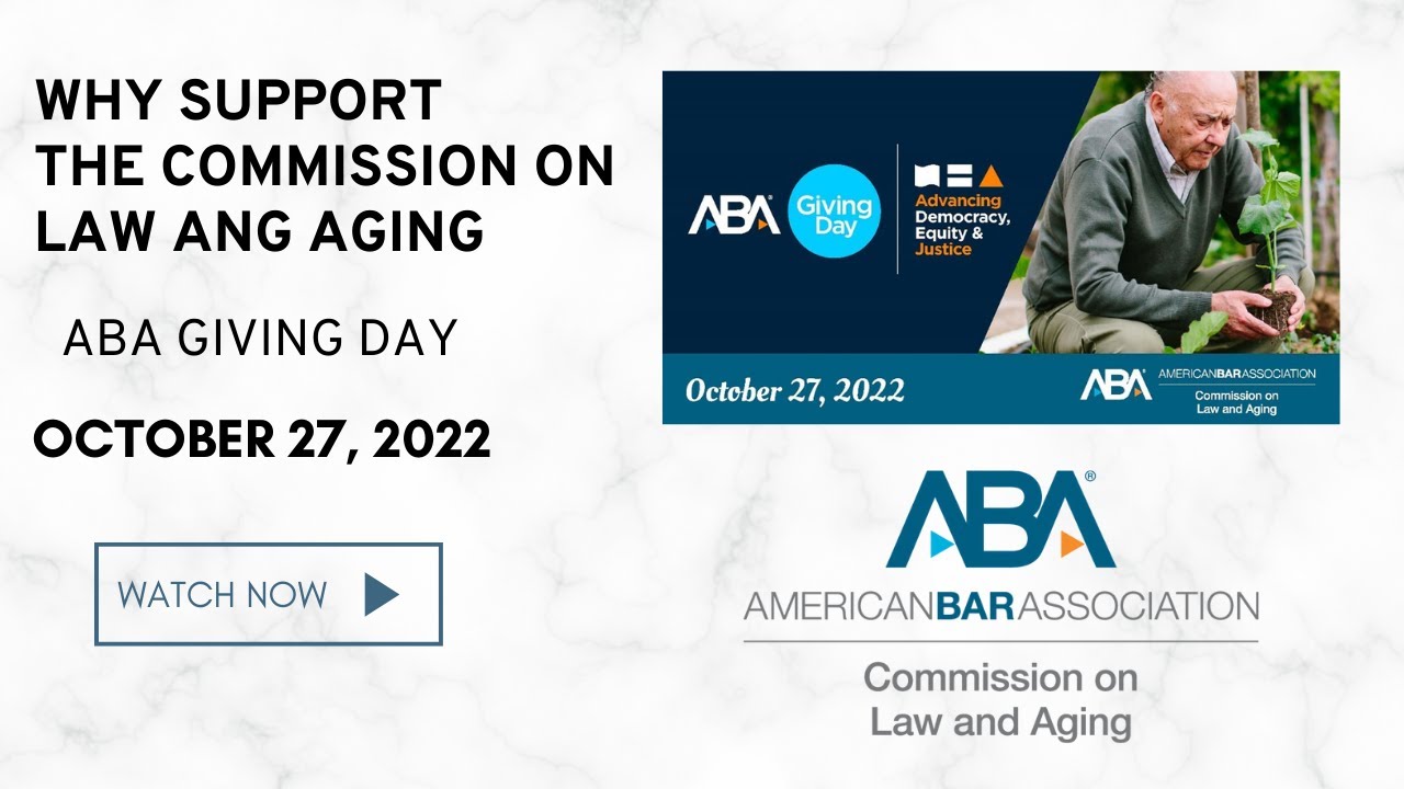 Support the Commission on ABA Giving Day 2022 - YouTube